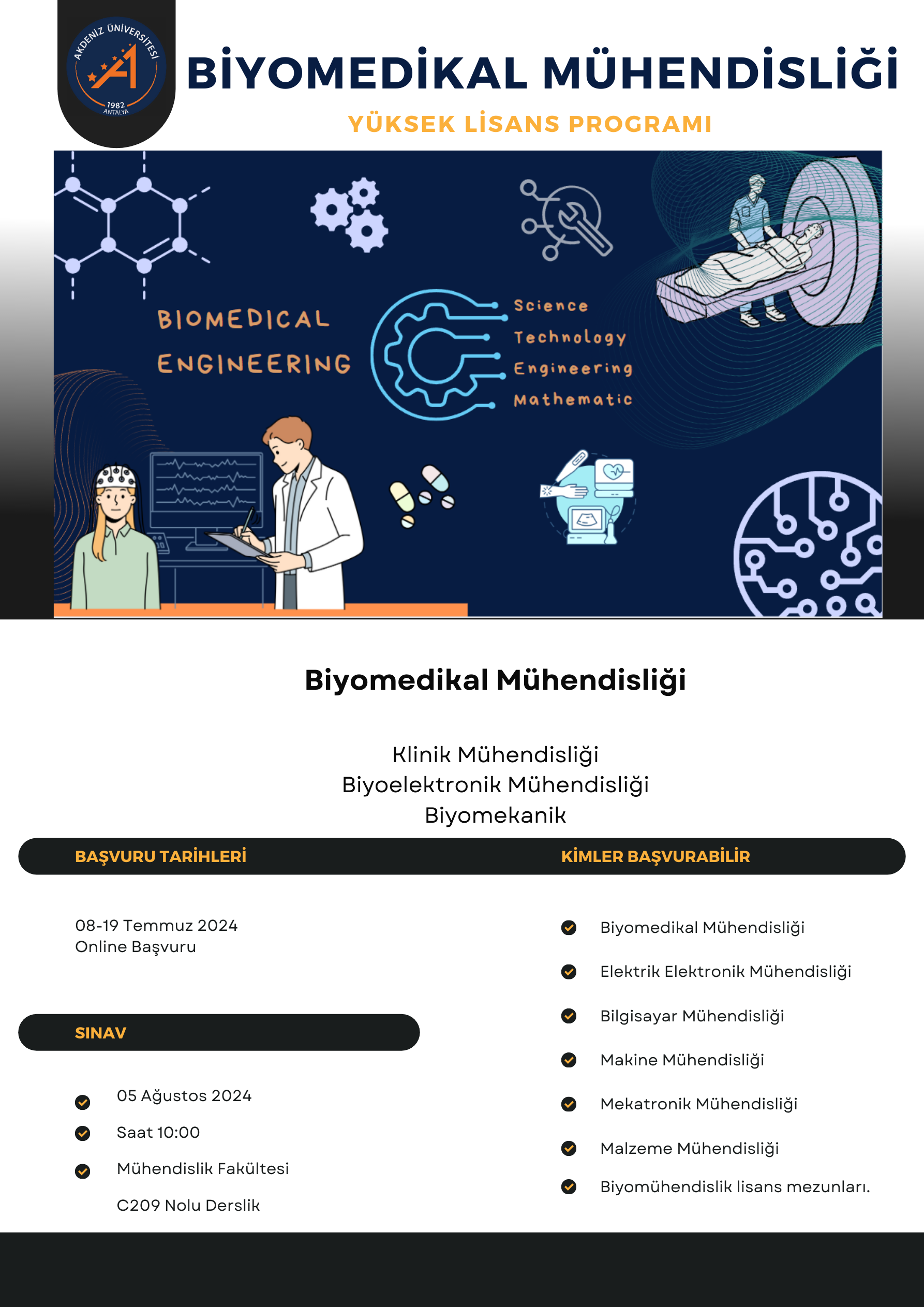 Biyomedikal Mühendisliği Bölümü-Ana Sayfa